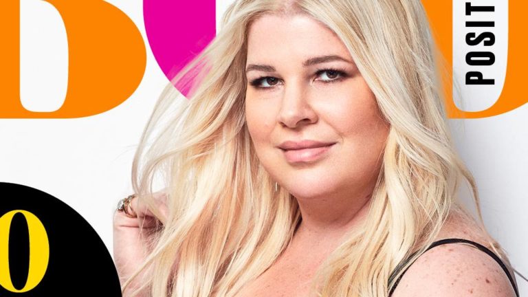 Ő a magyar Cosmo első plus size címlaplánya, Szegedi Kata