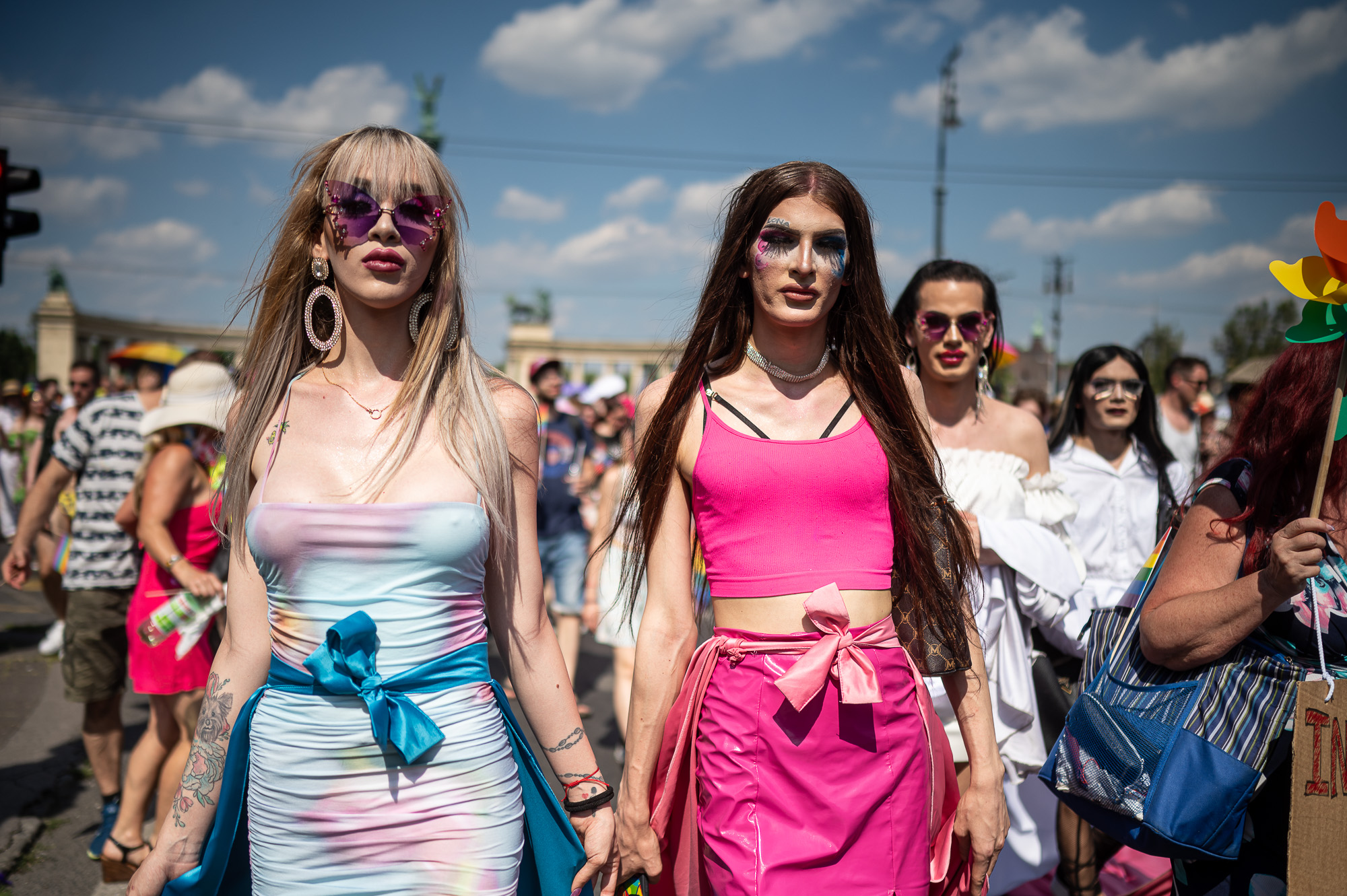 Képek a 2023-as Budapest Pride felvonulásról