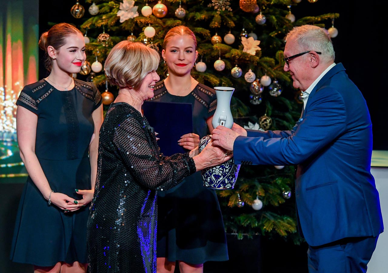 Közmédia díjátadón Kudlik Júlia