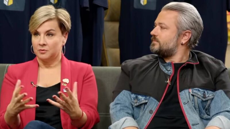 Ábel Anita és párja kamerák előtt vallottak szerelmükről