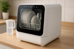 Mini mosogatógép vízcsatlakozás nélkül: forradalom a kis konyhákban