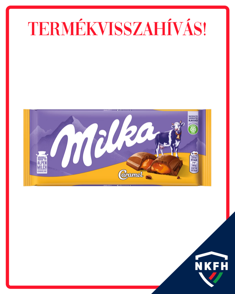 Milka-csoki visszahívás